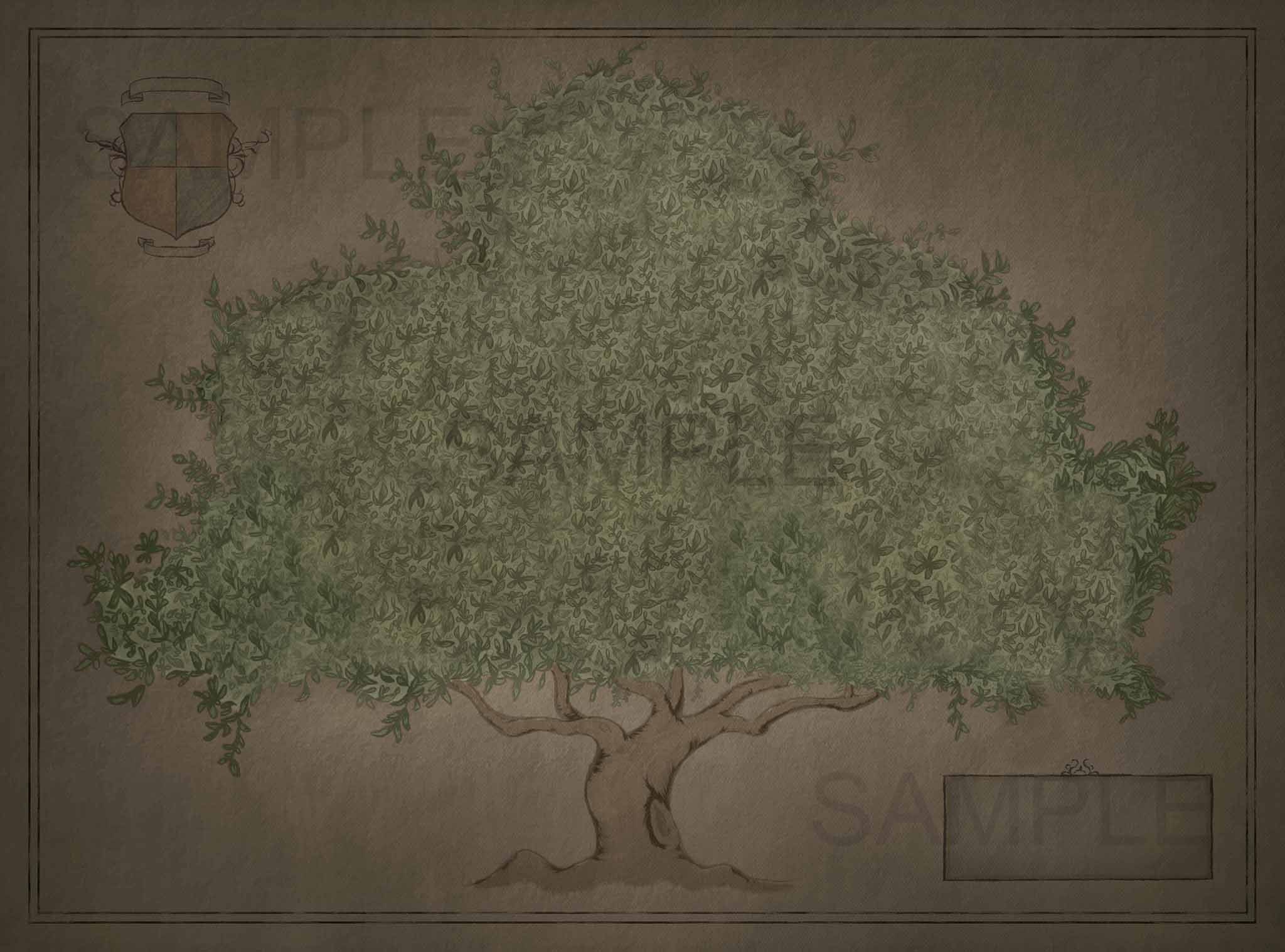 Family Tree Digital Background - Etsy