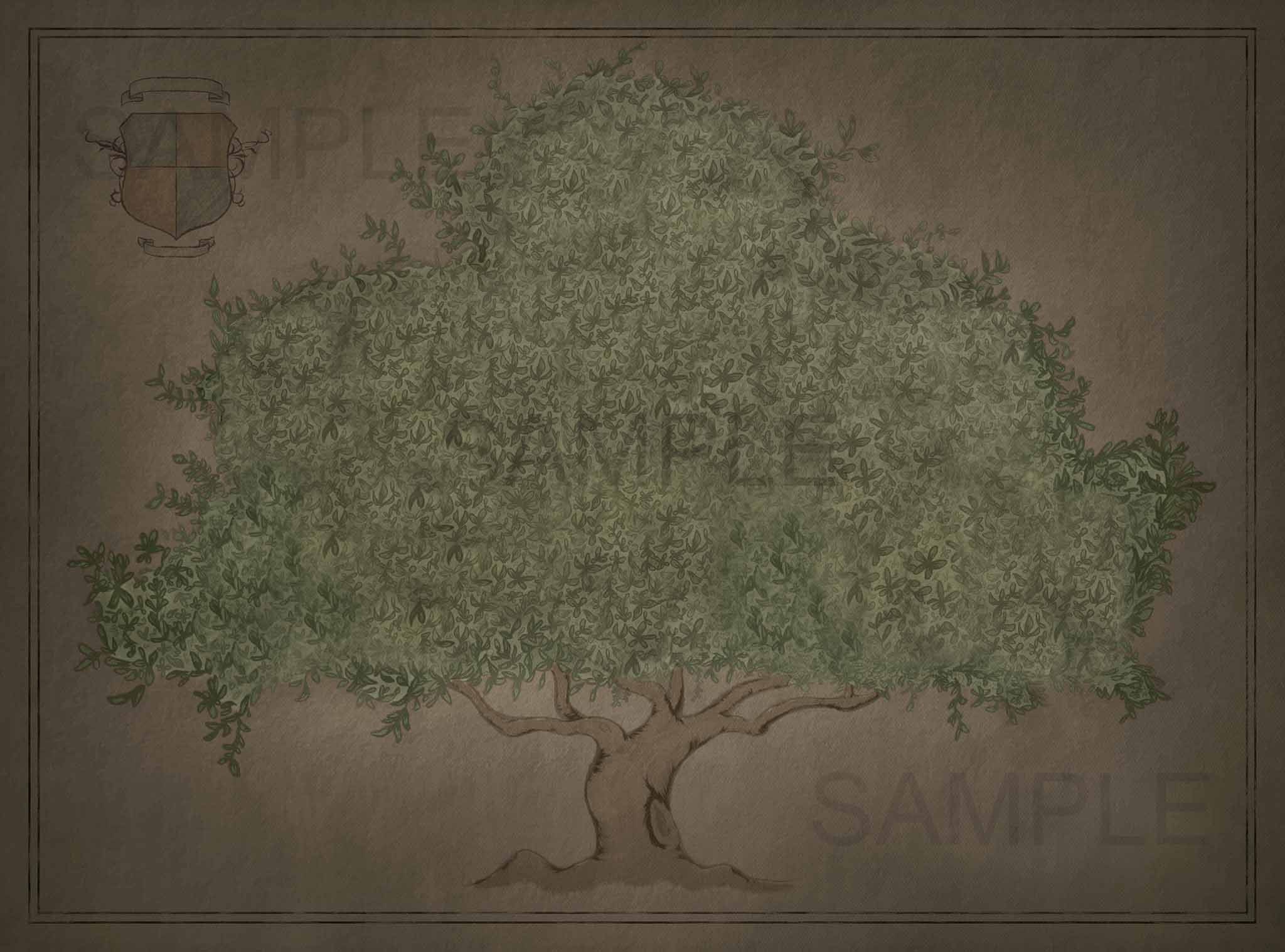 Family Tree Digital Background - Etsy