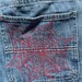 Handpainted Spider and Spiderweb Jorts - Etsy