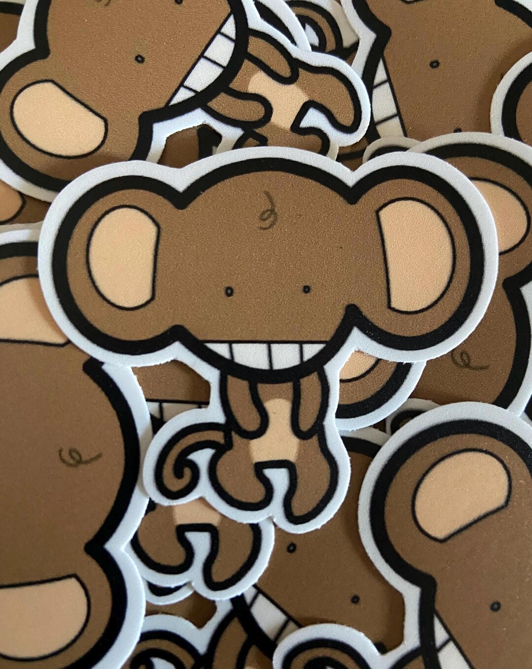 Basic Monkey Sticker - Etsy