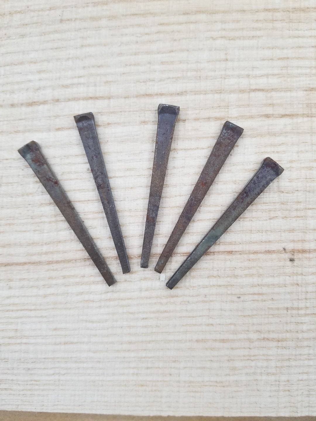 Steel Cut Nails - 2-1/4" & 1-1/2" Square Head - Etsy