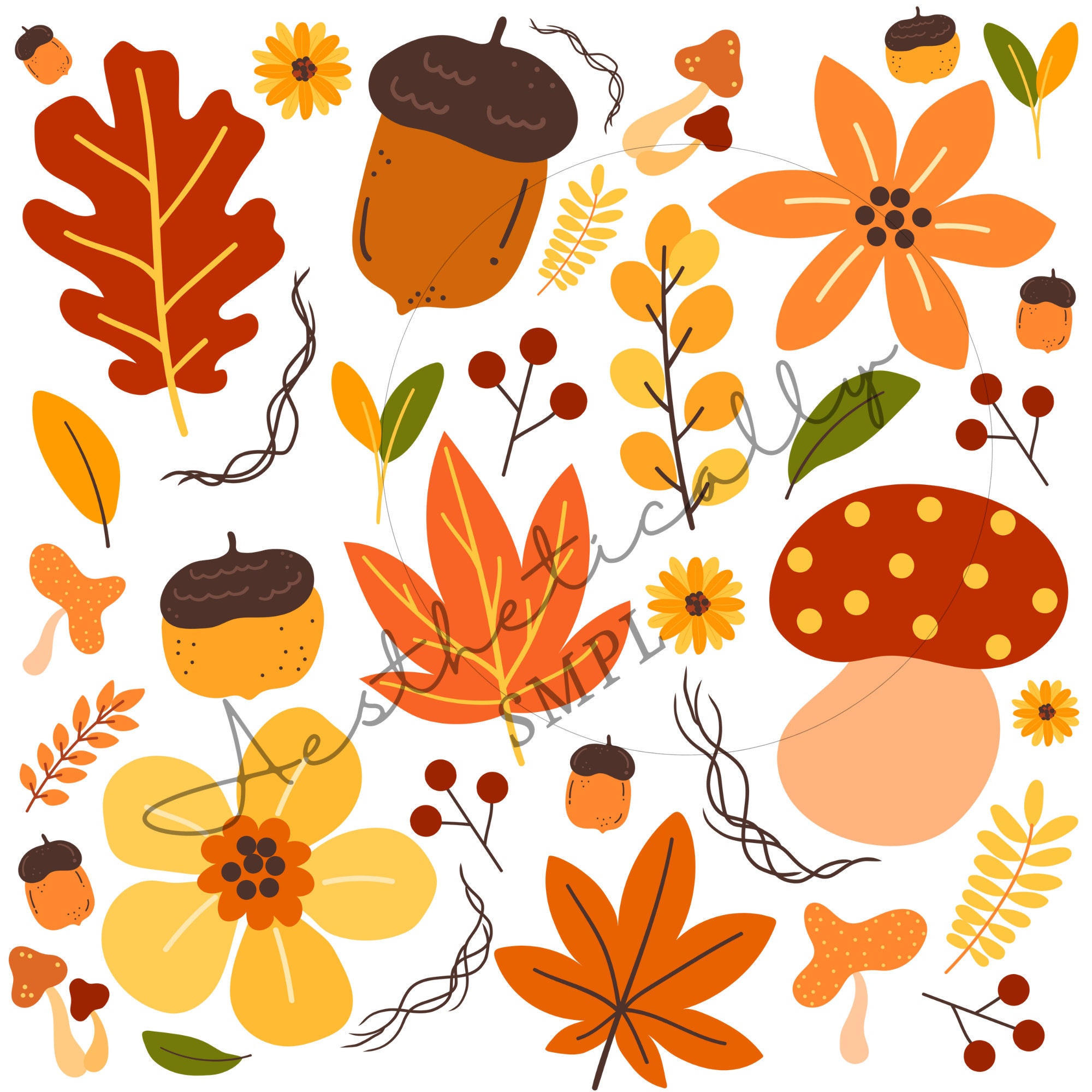 Fall Digital Download Fall Collage PNG Fall PNG Design Fall - Etsy