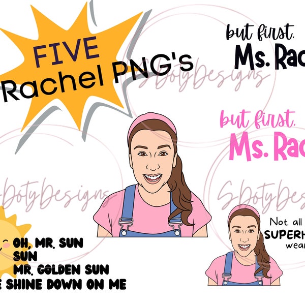 Ms. Rachel Clipart - Etsy