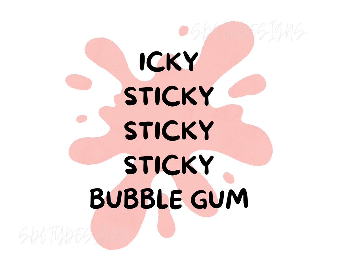 Ms. Rachel PNG, Mrs. Rachel Icky Sticky Bubblegum PNG, Sublimation ...