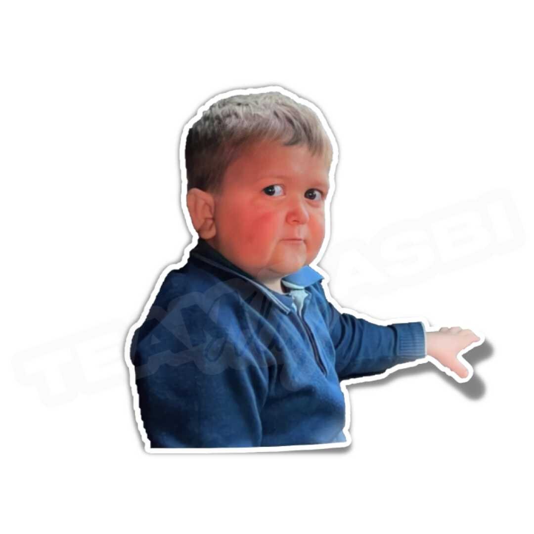 3x Eye Contact Hasbulla Sticker - Etsy