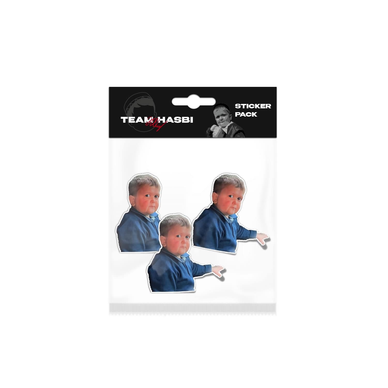 3x Eye Contact Hasbulla Sticker - Etsy