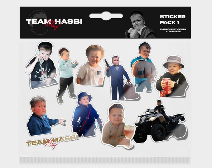 Hasbulla 11er Sticker Pack - Etsy