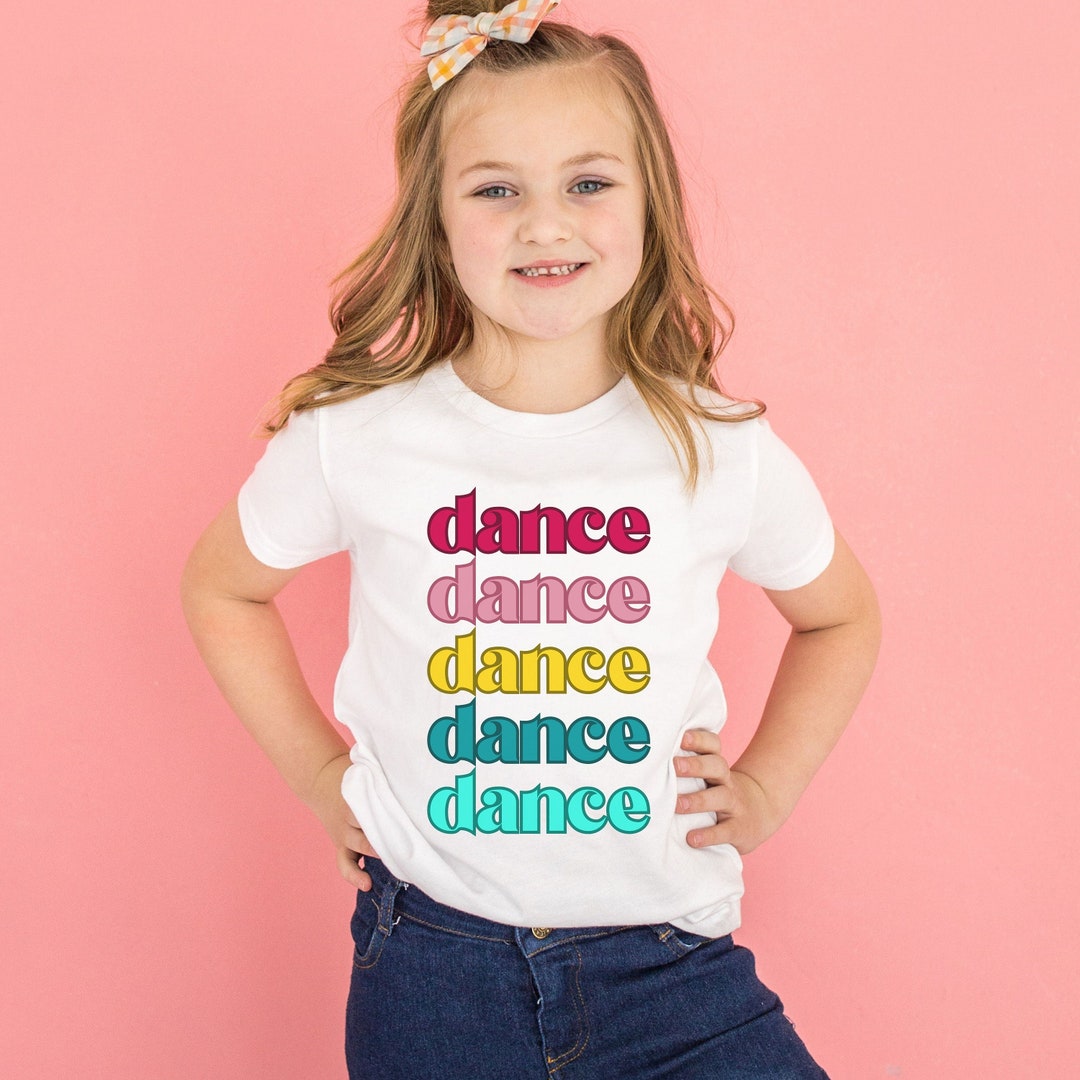 Kids Dance Tshirt, Gift for Dancer, Youth Dancing T Shirt, Dance ...