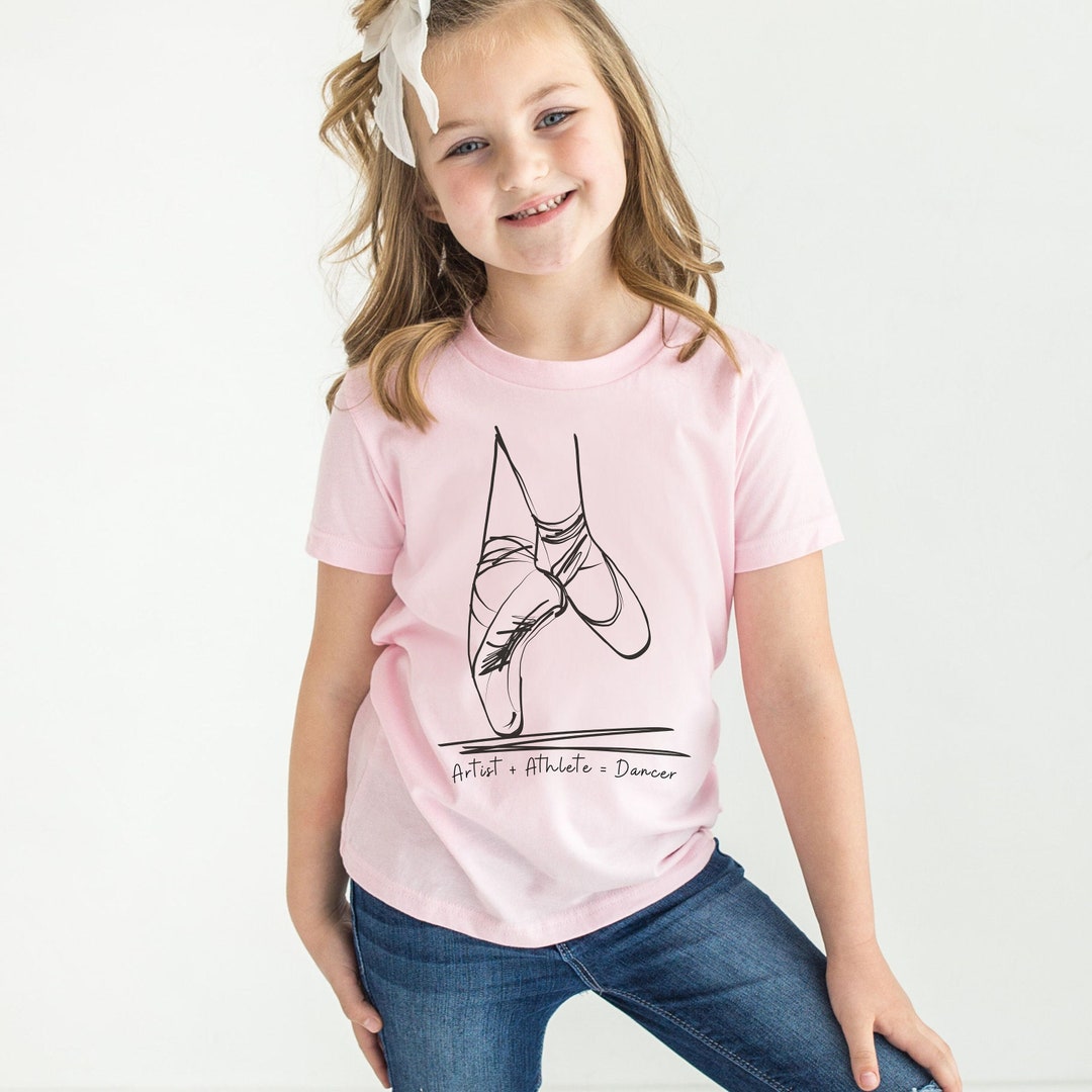 Youth Ballet Dancer Shirt, Artist+athlete=dancer T-shirt, Gift for ...