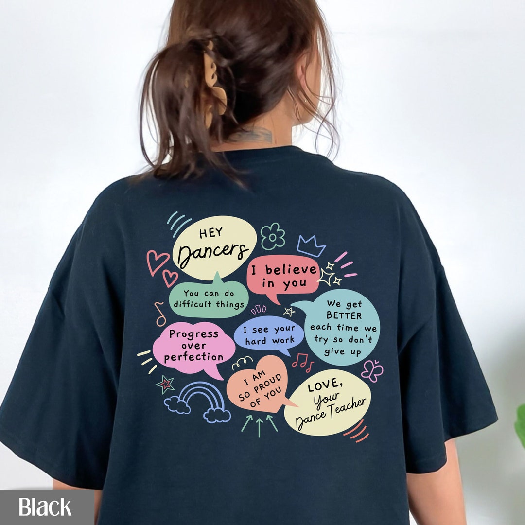 Dance Teacher Comfort Colors Shirt Inspirational Shirts for Dancers ...