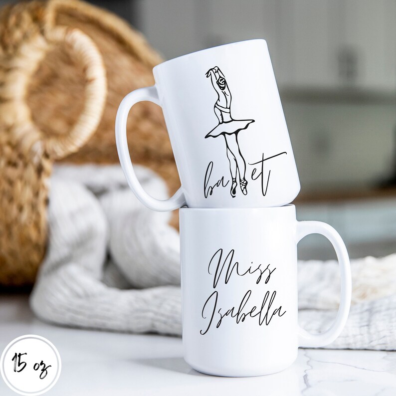 Ballet Teacher Gift for Ballerina Mug Gift for Dancer Dance - Etsy