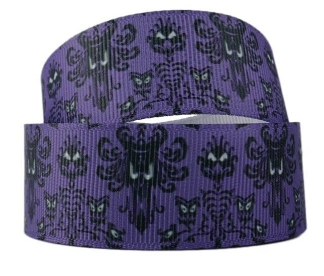 3" Haunted Mansion Ribbon High Quality Grosgrain Ribbon by the Yard ...