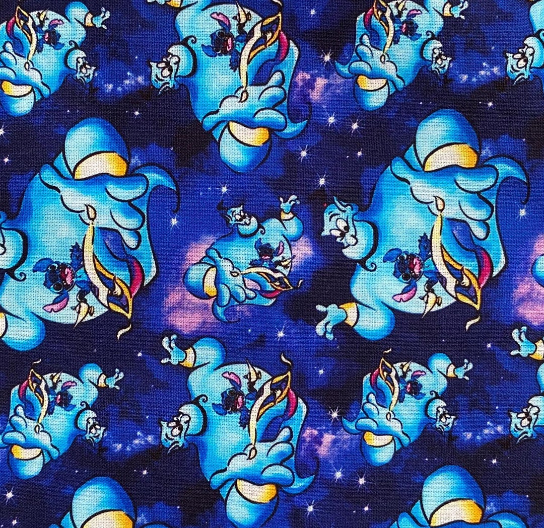 Aladdin Fabric 100% Cotton Fabric Fat Quarters Fat Eighths Tumbler Cut ...