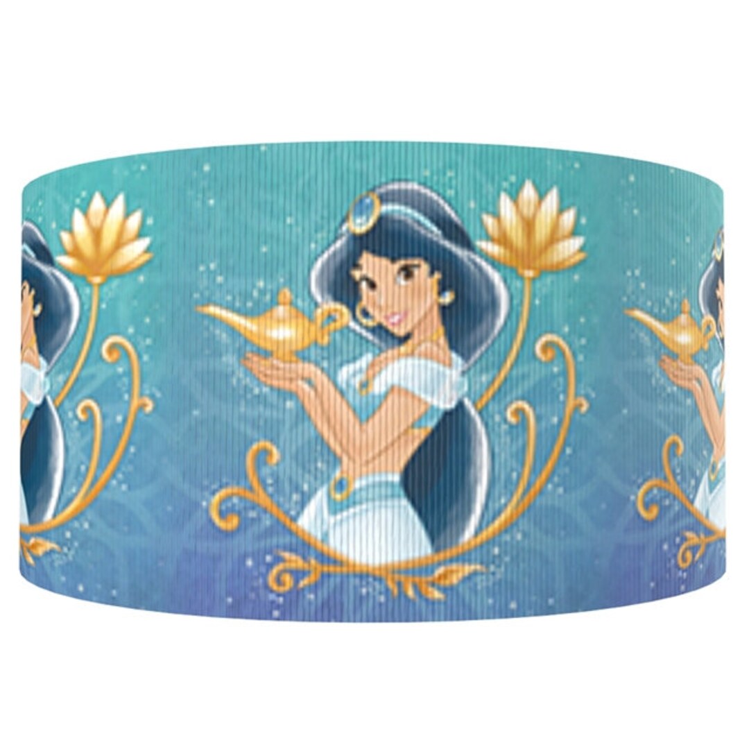 Disney Princess Jasmine Ribbon 1" and 1.5" High Quality Grosgrain ...