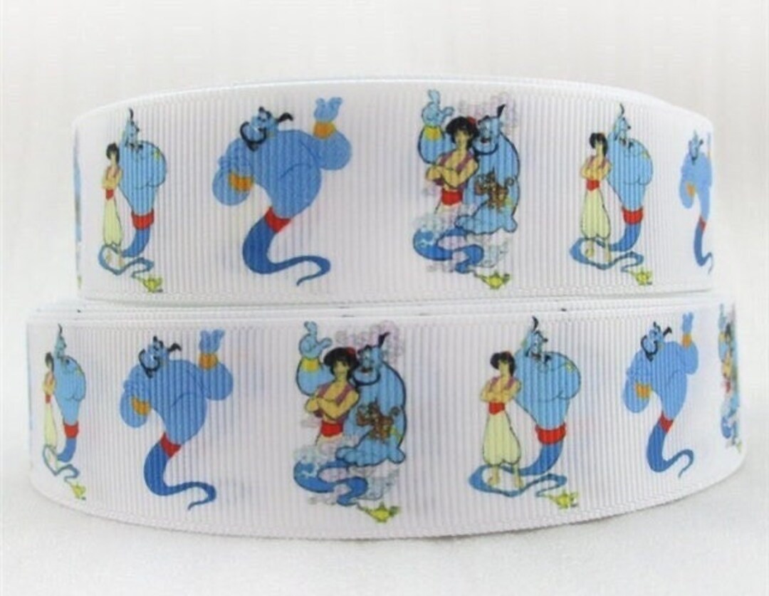 Disney Genie Ribbon 1" High Quality Grosgrain Ribbon by the Yard ...