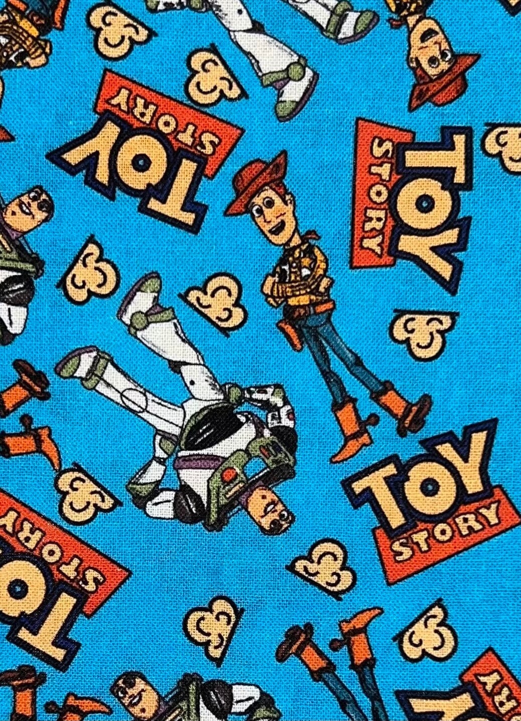 Disney Toy Story Fabric 100% Cotton Fabric by the Yard | Buzz Lightyear ...