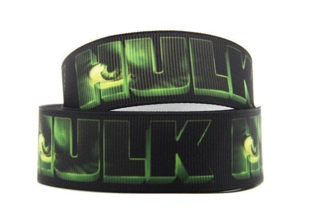 The Incredible Hulk Ribbon 1 High Quality Grosgrain Ribbon by the Yard ...