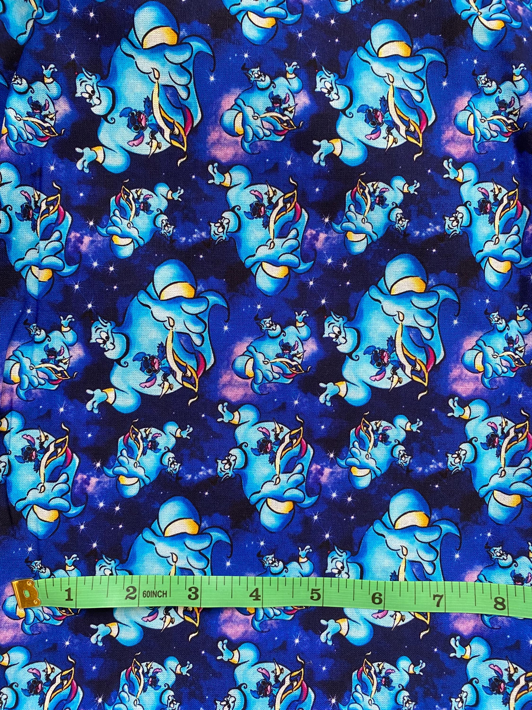 Aladdin Fabric 100% Cotton Fabric Fat Quarters Fat Eighths Tumbler Cut ...