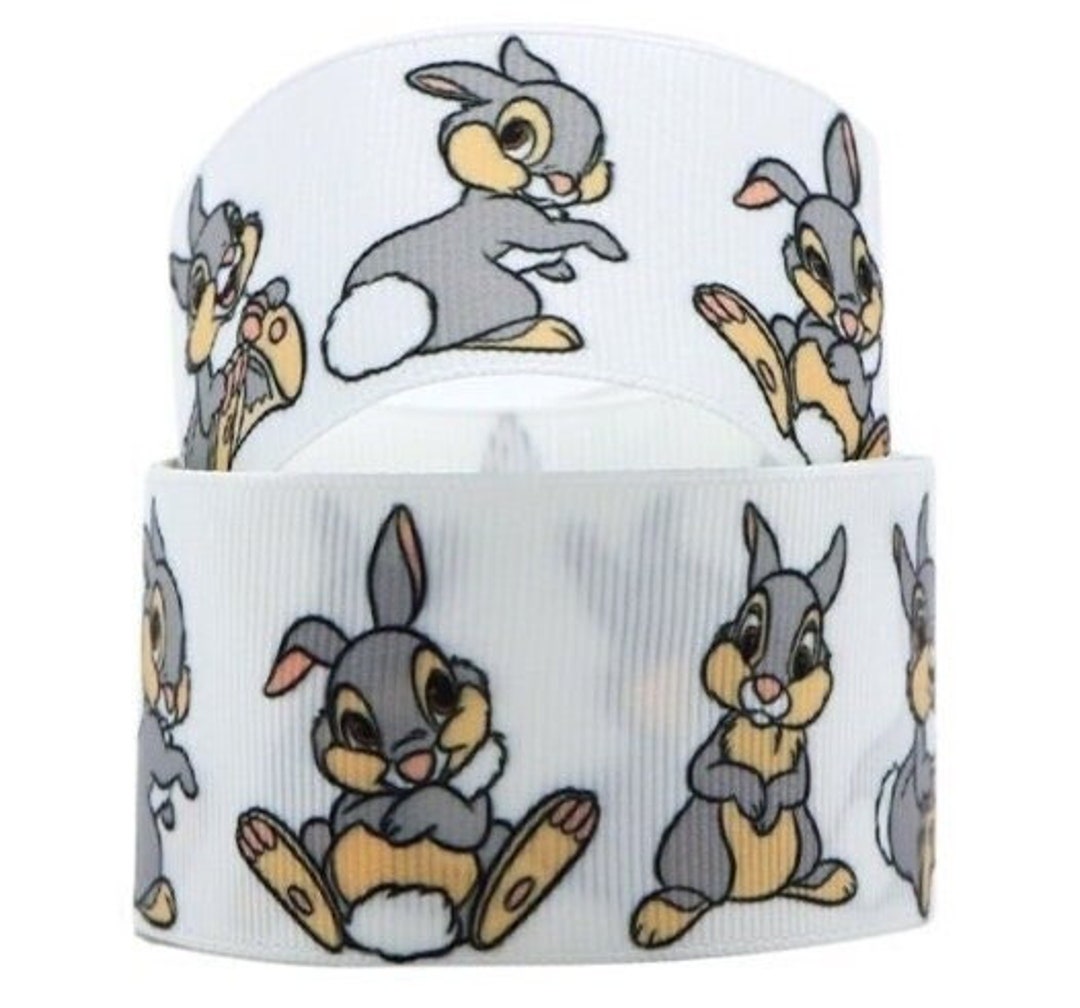 Disney Thumper Ribbon 1" or 1.5" High Quality Grosgrain Ribbon by the ...