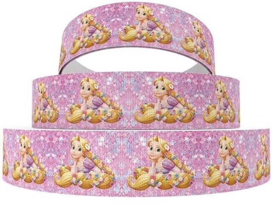 Disney Tangled Ribbon 1" or 1.5" High Quality Grosgrain Ribbon by the ...