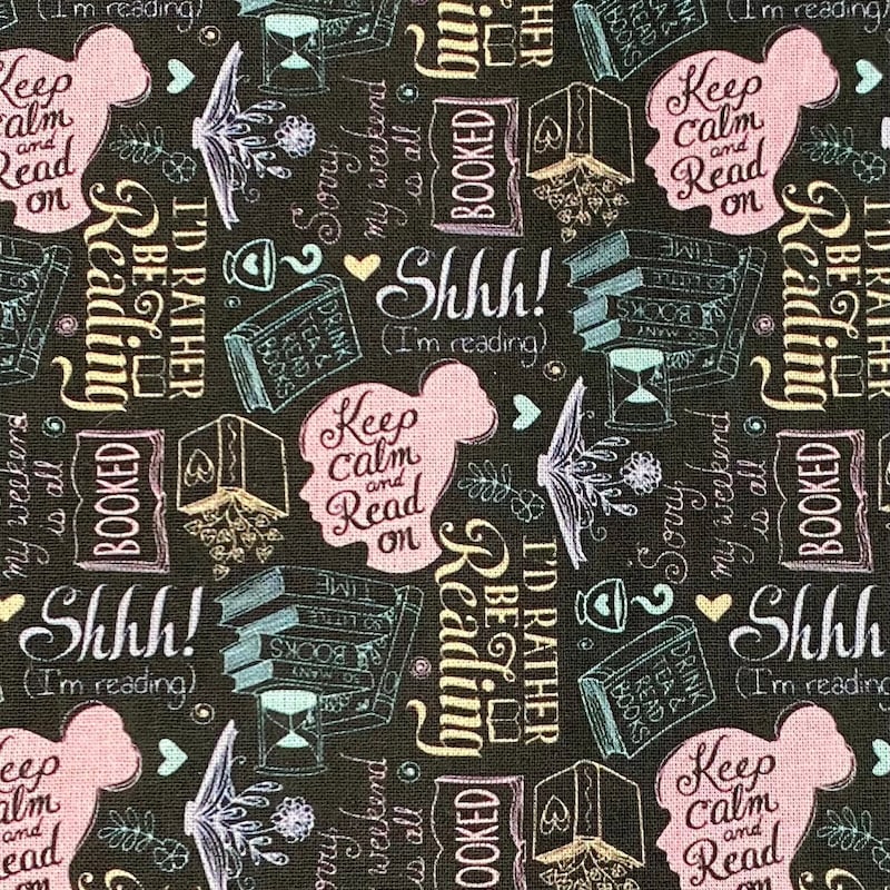 Book Fabric - Etsy