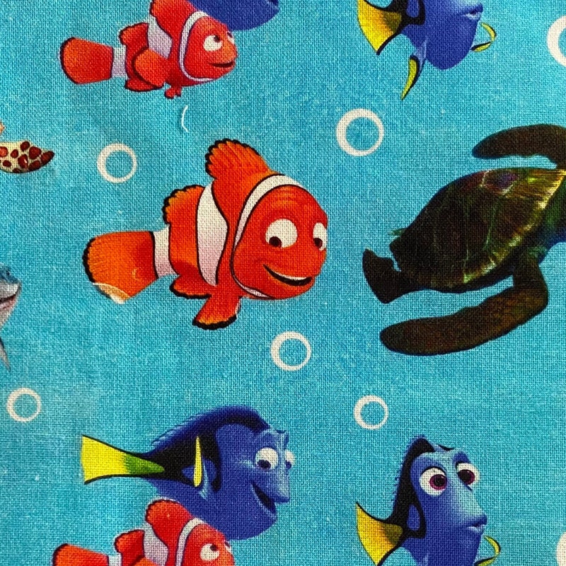 Finding Nemo Fabric - Etsy
