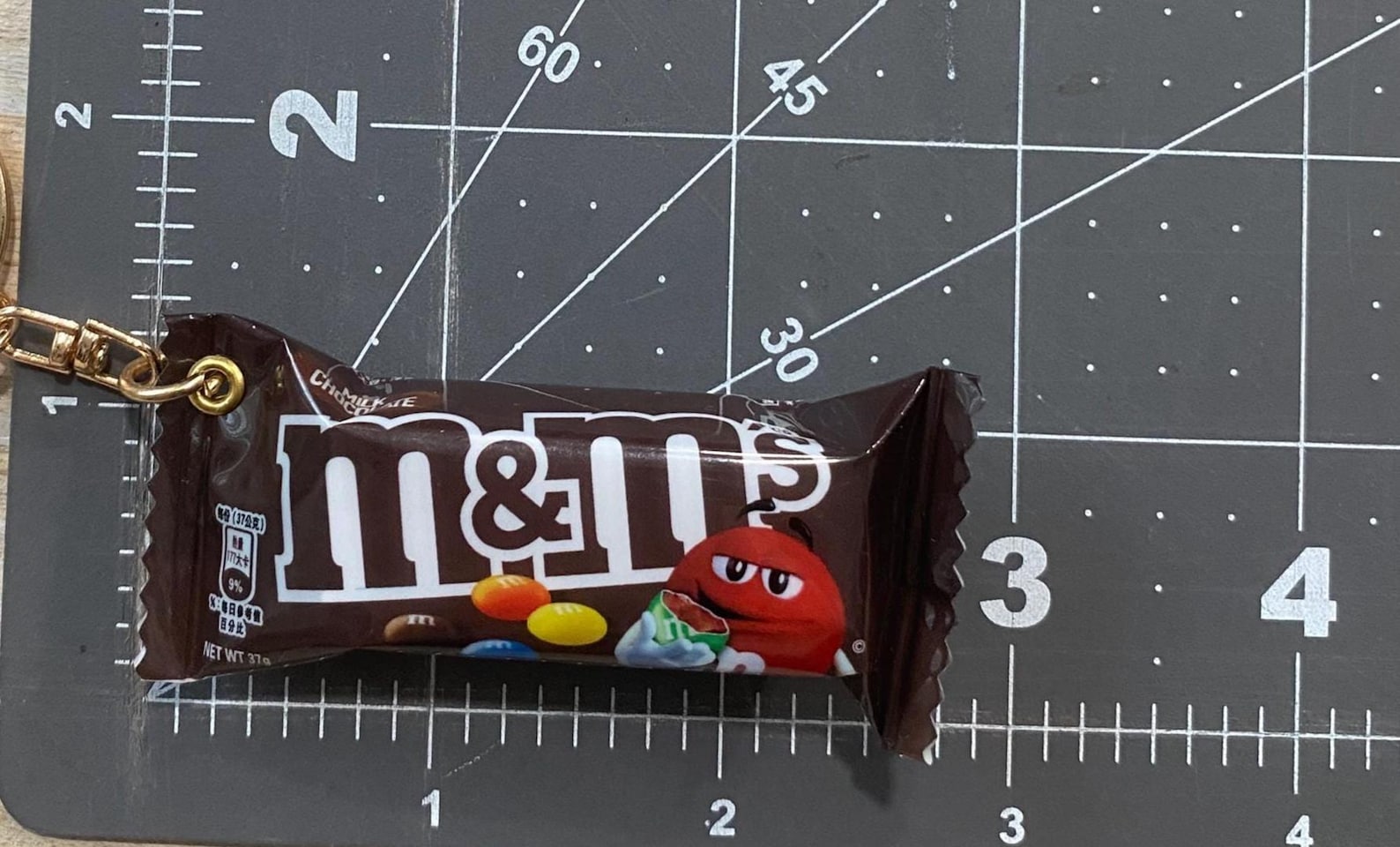 M&M Keychains Classic Candy Wrappers Charms Soft Key Chains - Etsy