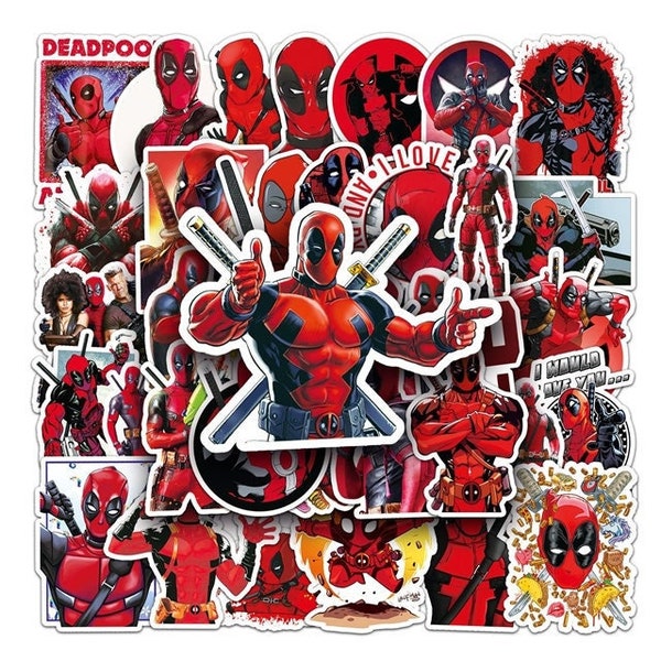 Deadpool Stickers - Etsy