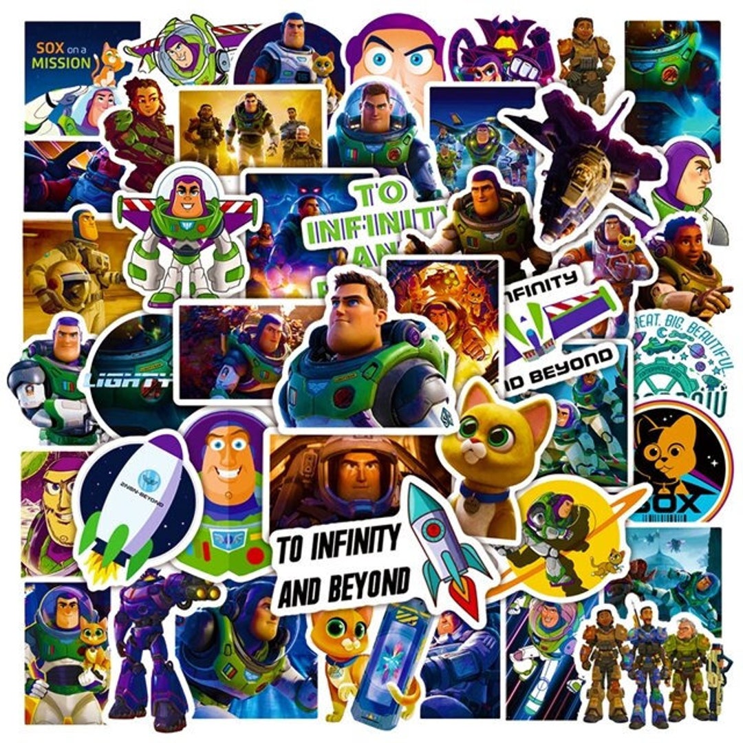 Toy Story Stickers Pack | Buzz Lightyear Water Resistant | Laptop Water ...