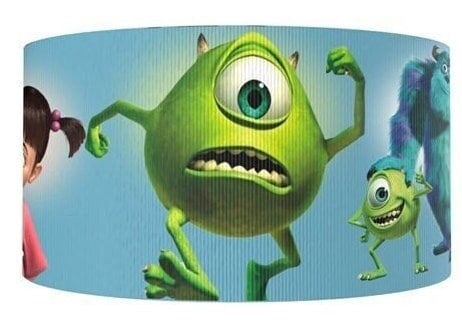 Disney Monster's Inc. Ribbon 1 or 1.5 High Quality Grosgrain Ribbon by ...