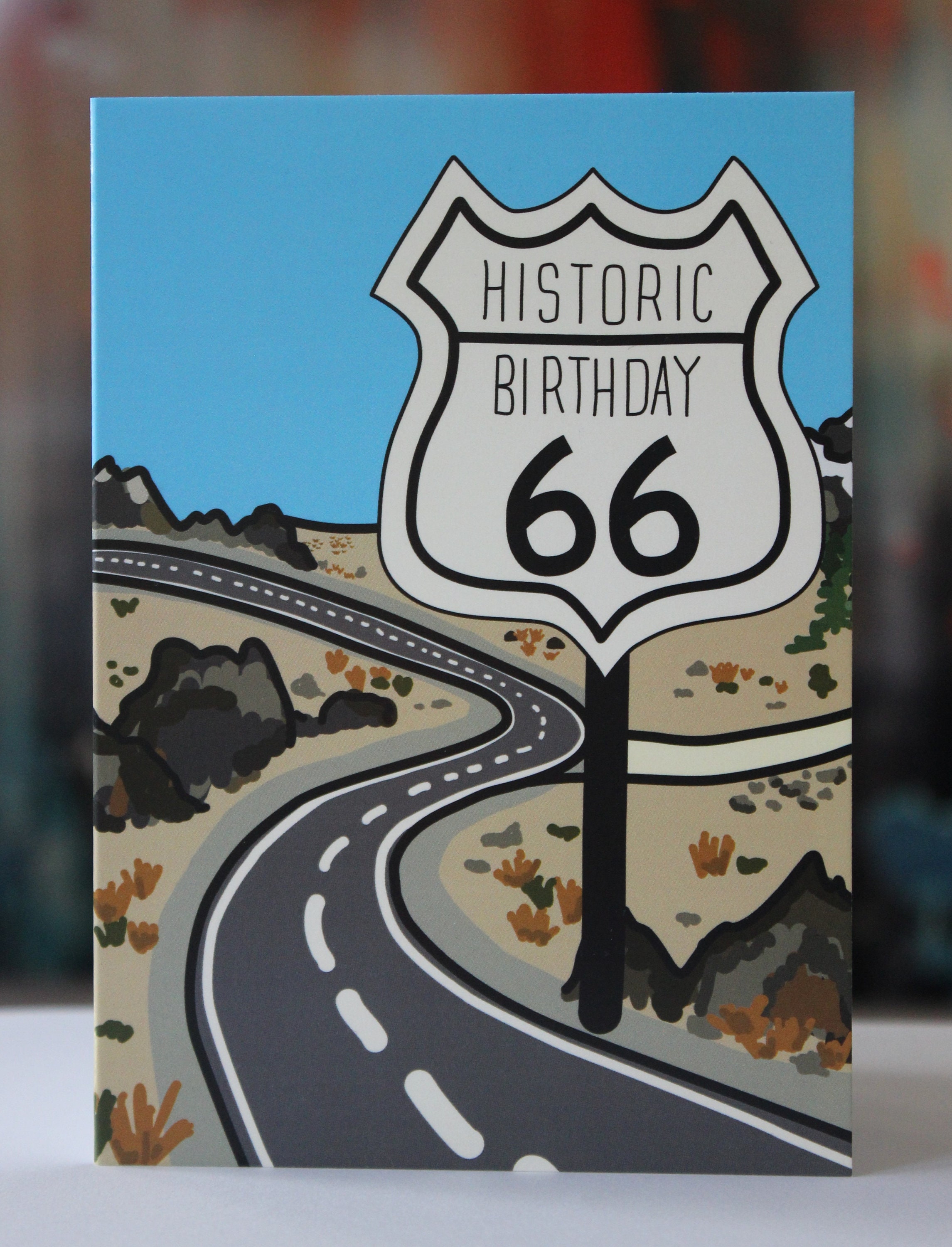 Historic Birthday 66 - 66th Birthday Greetings Card - Etsy