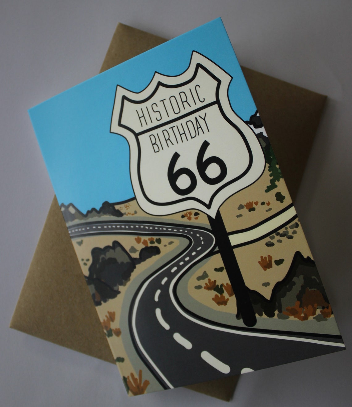 Historic Birthday 66 - 66th Birthday Greetings Card - Etsy