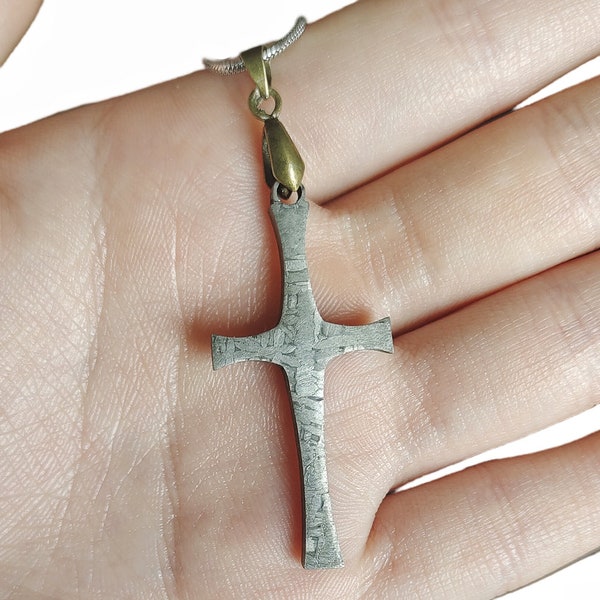 Meteorite Cross - Etsy