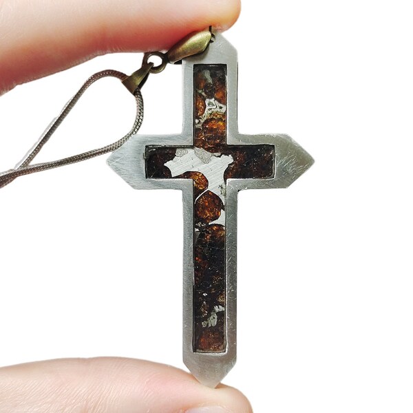 Meteorite Cross - Etsy