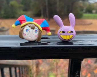 Pomni and Jax 2.25 Inch Pins the Amazing Digital Circus - Etsy