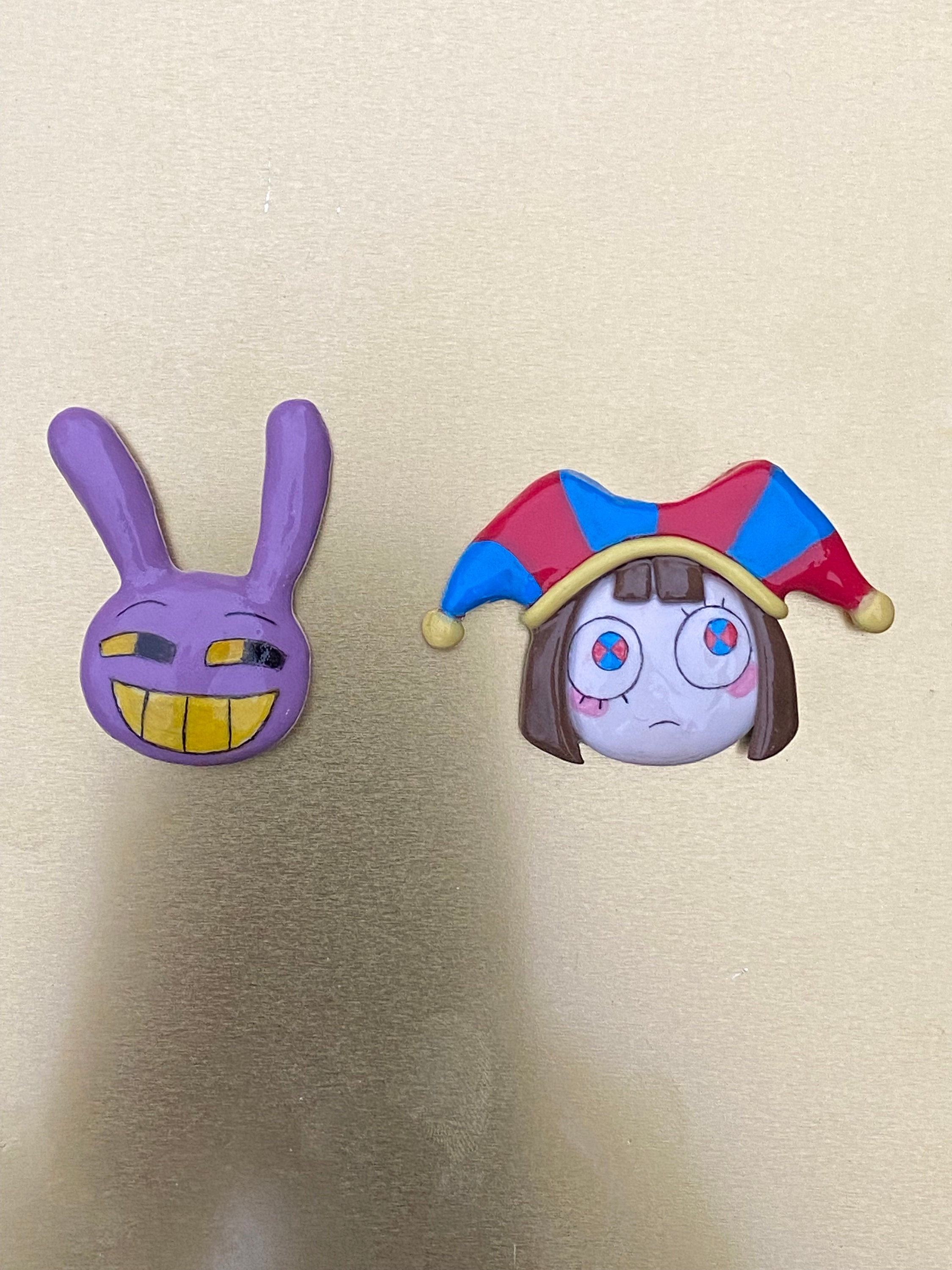 Pomni and Jax Pins and Magnets- the Amazing Digital Circus - Etsy