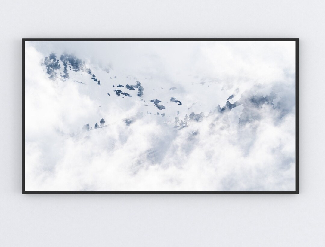 Cache Valley Winter Mountain Detail Print, Utah Landscape Wall Art | Hi-res Digital Download ...