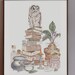 Owl Book Stack Wall Art INSTANT DOWNLOAD Wizarding Poster - Etsy