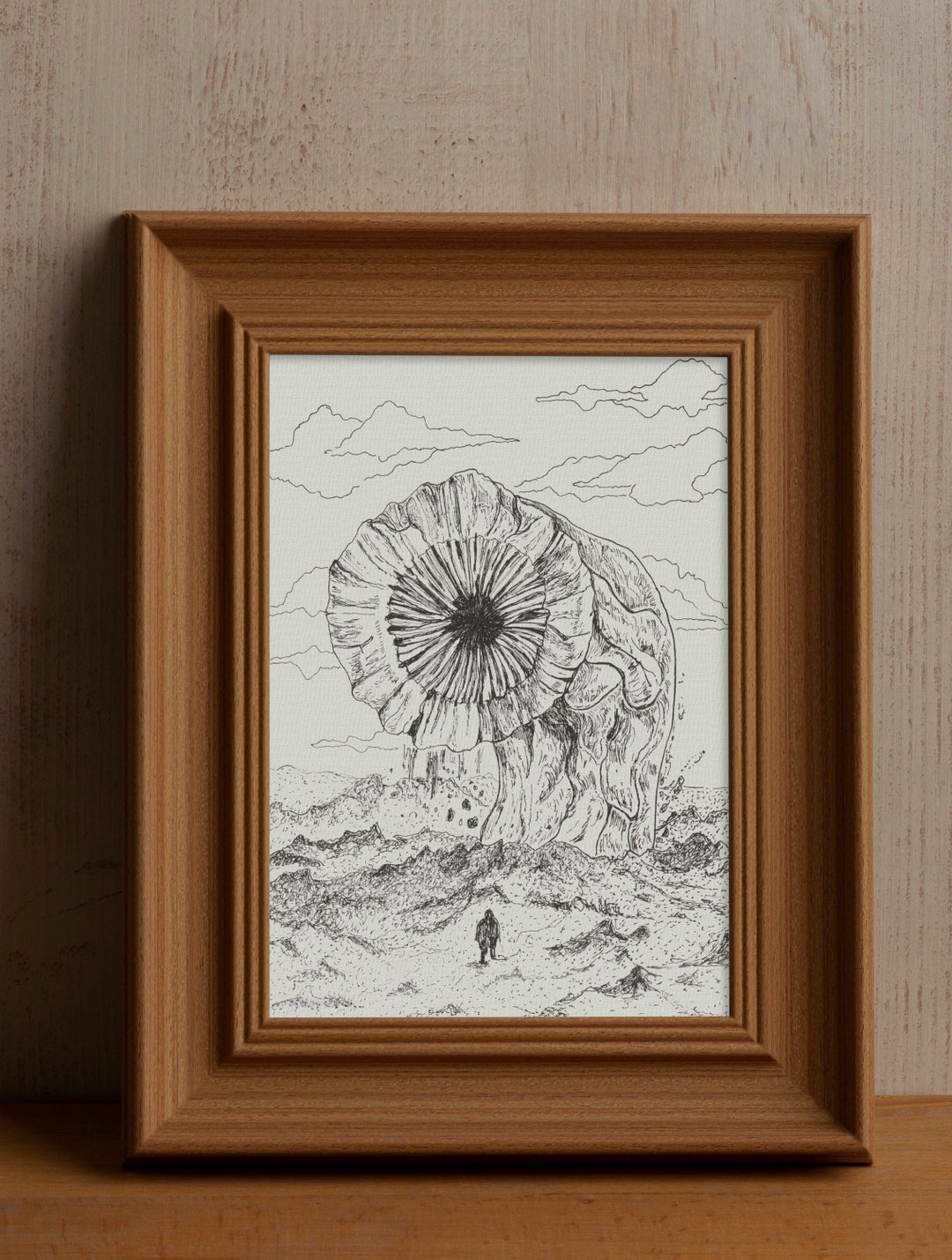 Sandworm Dune Poster DIGITAL DOWNLOAD Frank Herbert Sci-fi Desert ...