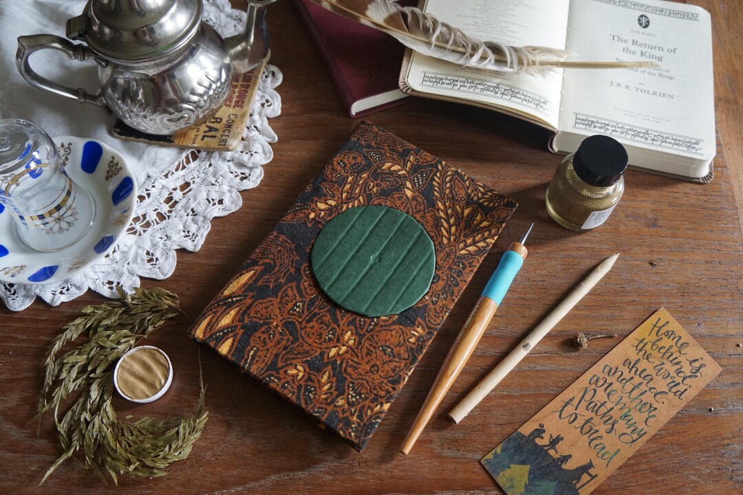 Hobbit Door Watercolor Sketchbook LOTR Travelers Notebook Personalized ...