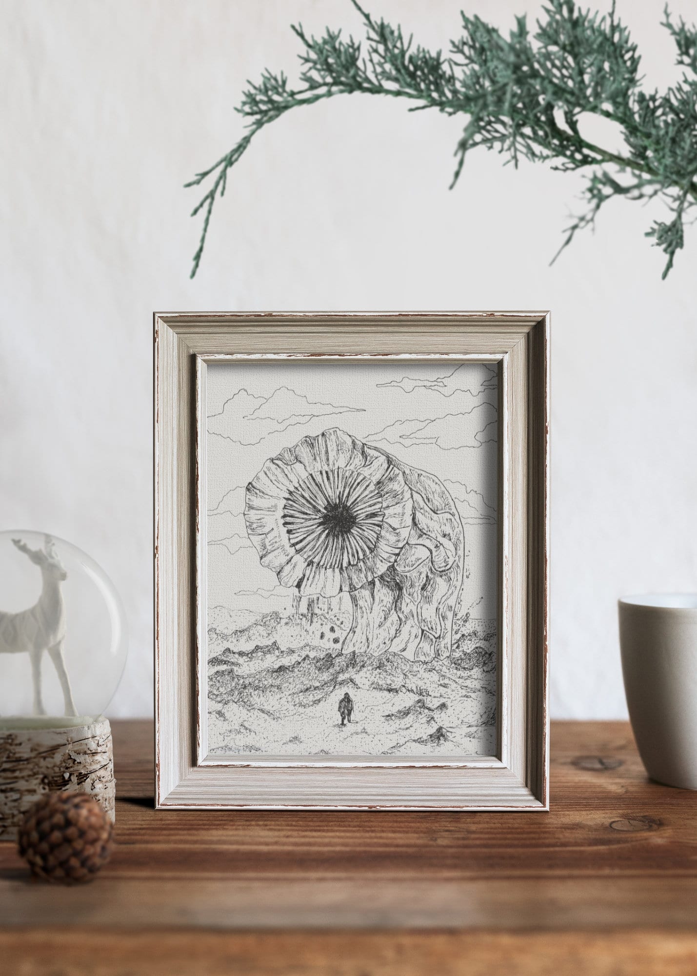 Sandworm Dune Poster DIGITAL DOWNLOAD Frank Herbert Sci-fi Desert ...