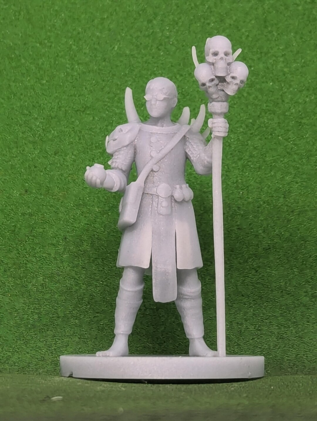 Warlock Miniature Human 3D Printed Tabletop Figure for Dungeons ...