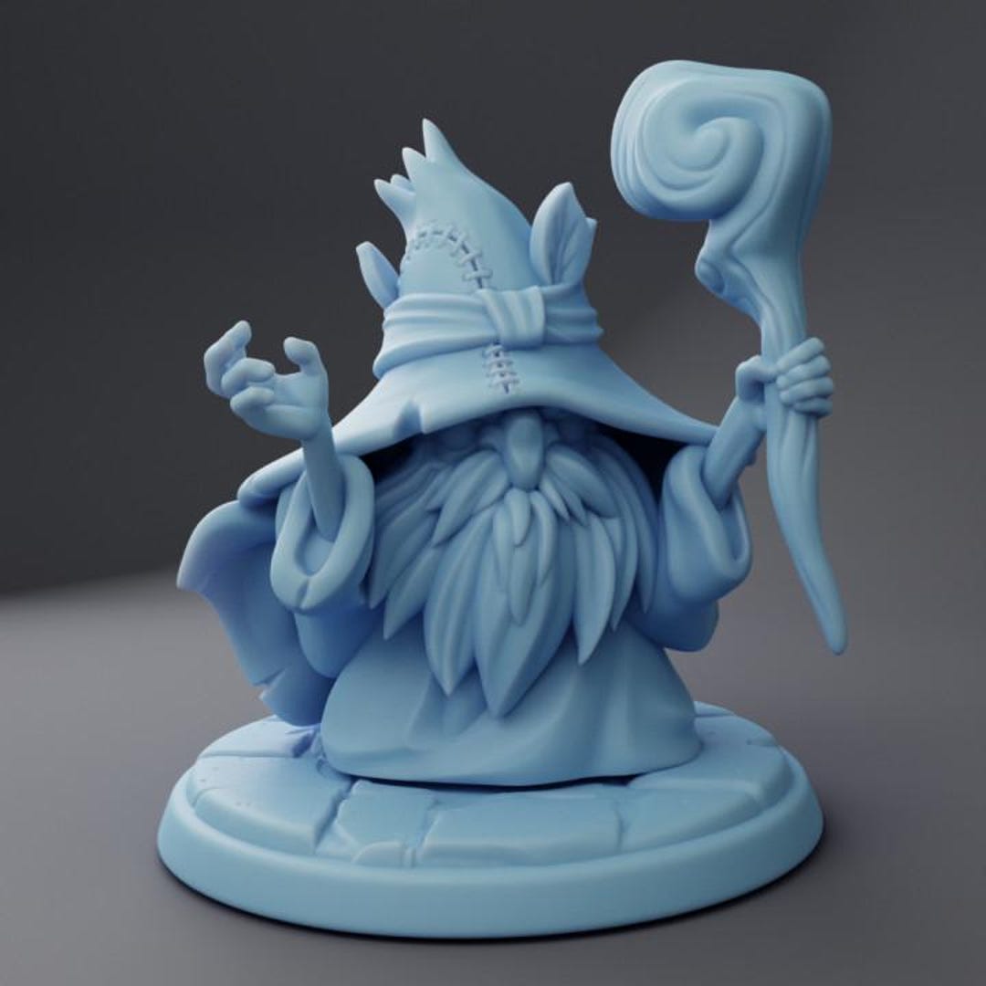 Wizard of Forbidden Spells medium Tabletop Figure for Dungeons ...