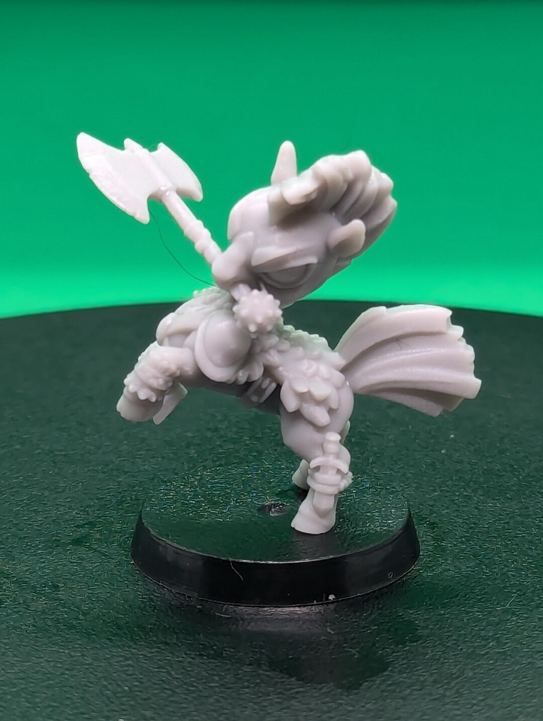 Barbarian Pony Axe medium Tabletop Figure for Dungeons & Dragons, Dnd ...