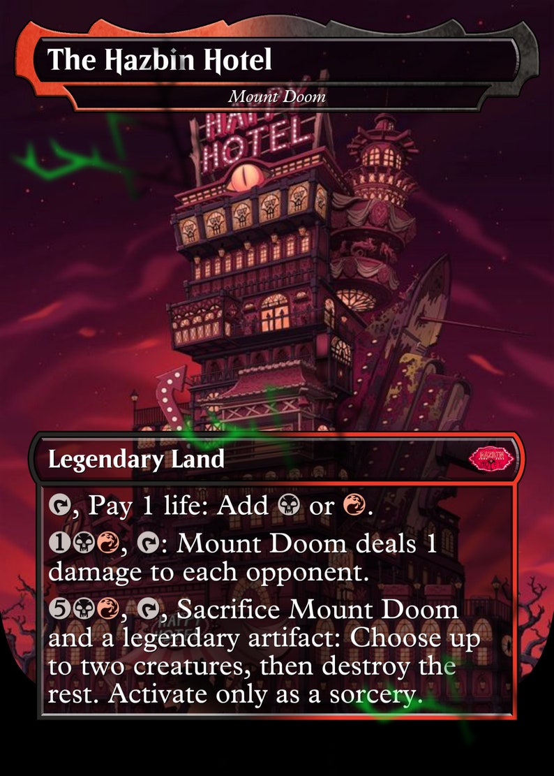 Mount Doom the Hazbin Hotel Hazbin Hotel L Helluva Boss L Amazing ...