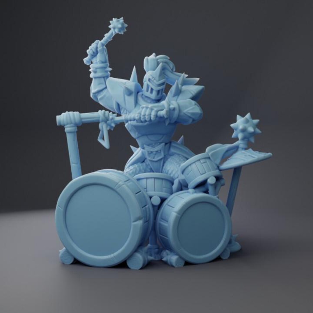 Steel large Tabletop Figure for Dungeons & Dragons, Dnd, Pathfinder ...