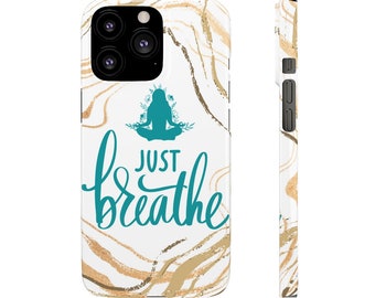 Just Breathe Phone Case - Etsy