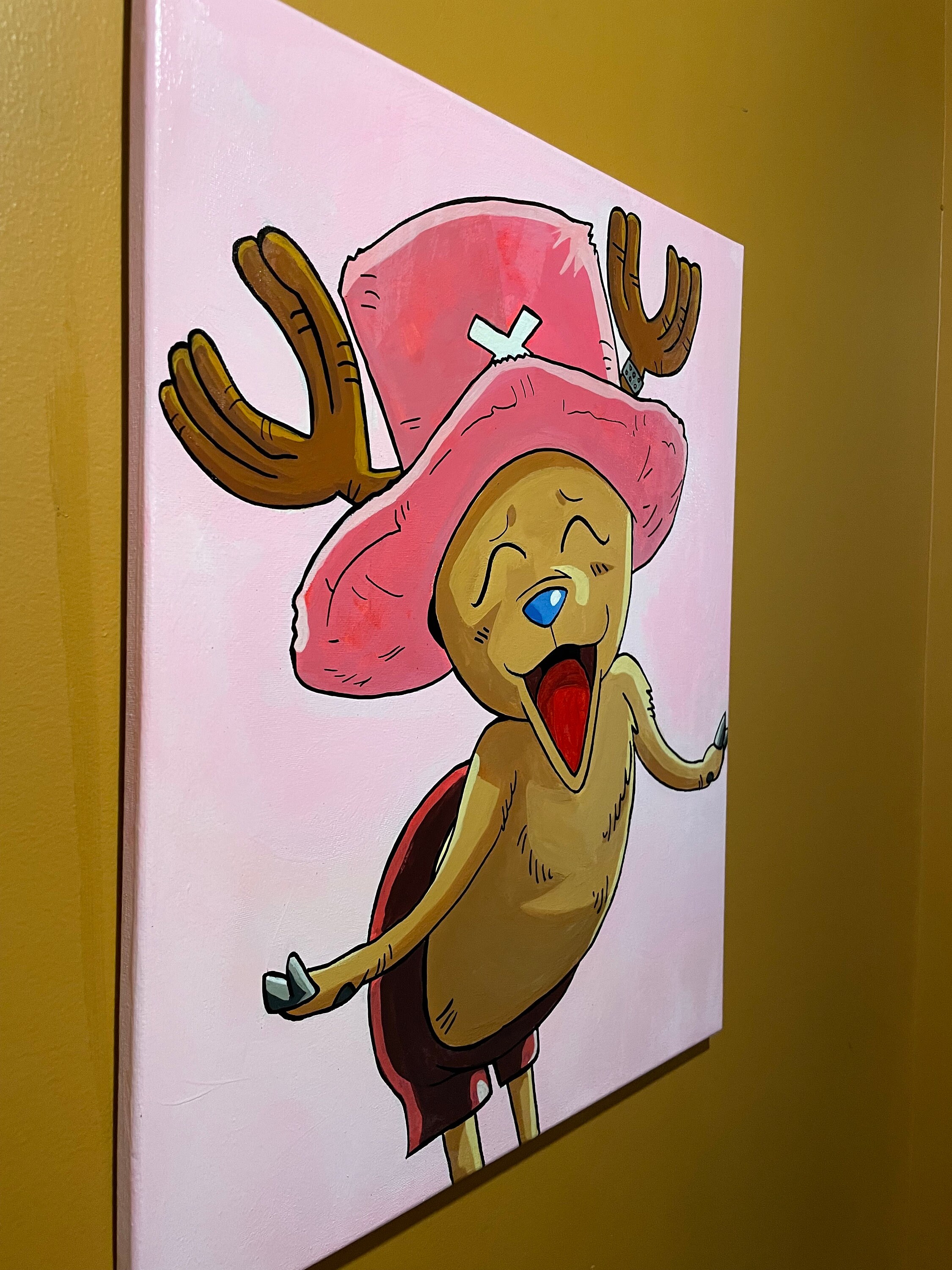 Custom Anime Canvas Chopper 16x20 - Etsy