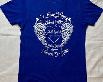 Loving Memory Shirt - Etsy