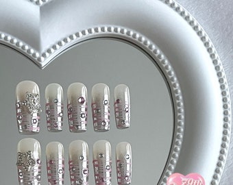 Cutie Paw Handmade Aesthetic Press on Nails - Etsy